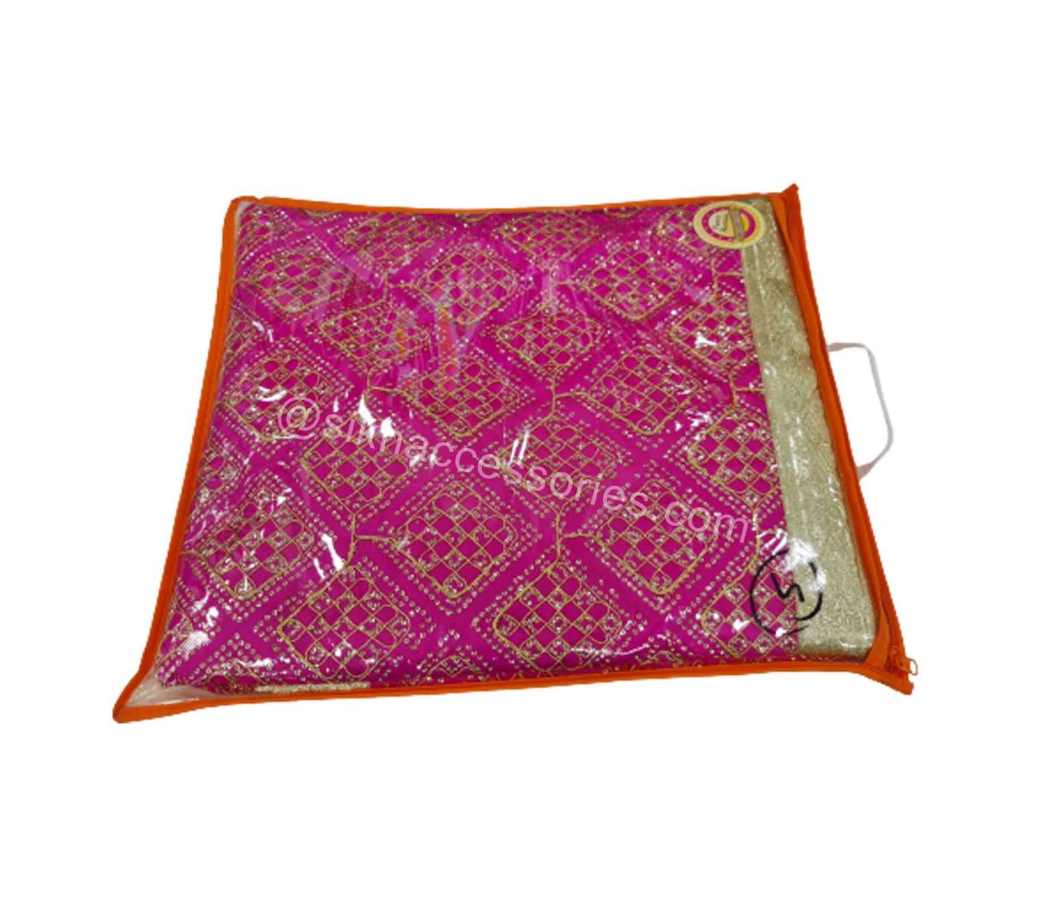 Steel Pink Color Rumala Sahib – Double Set